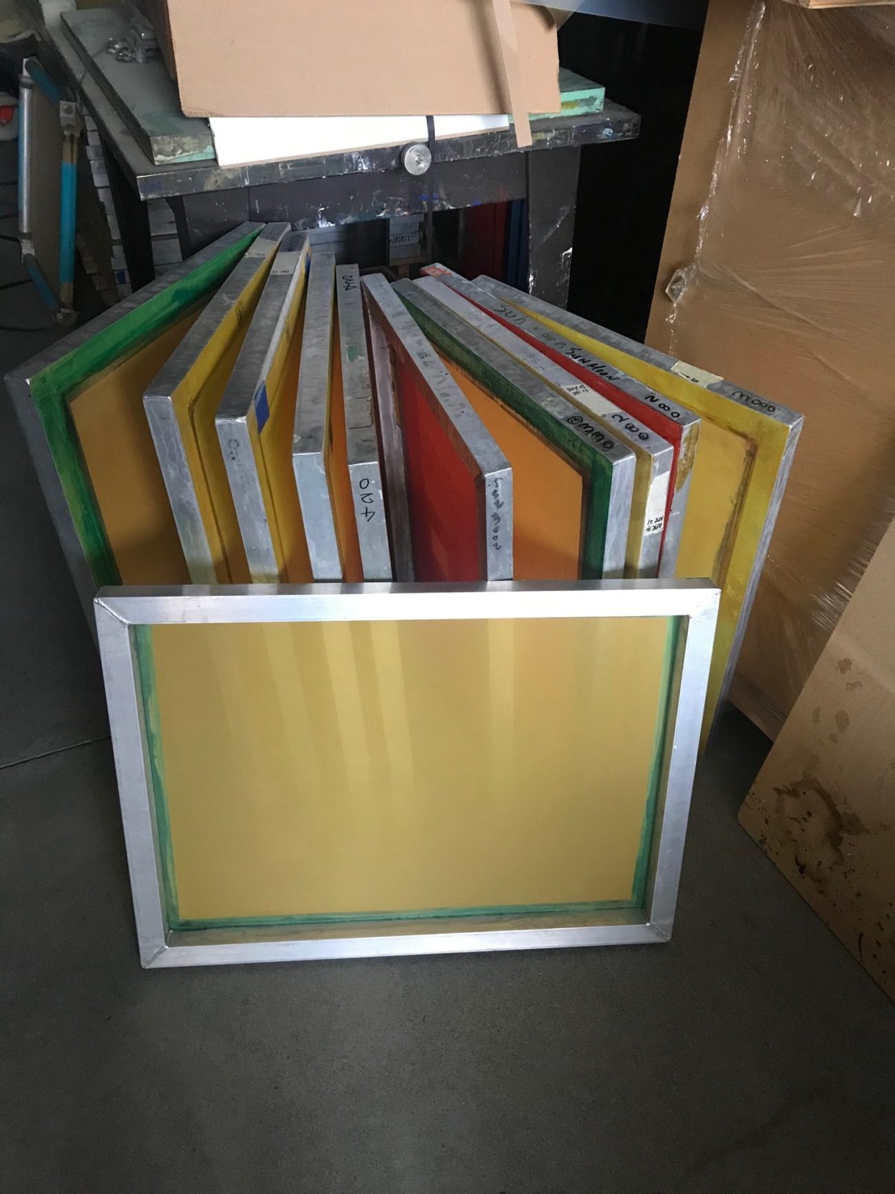 Silk Screen Frames - Machinery & Supplies
